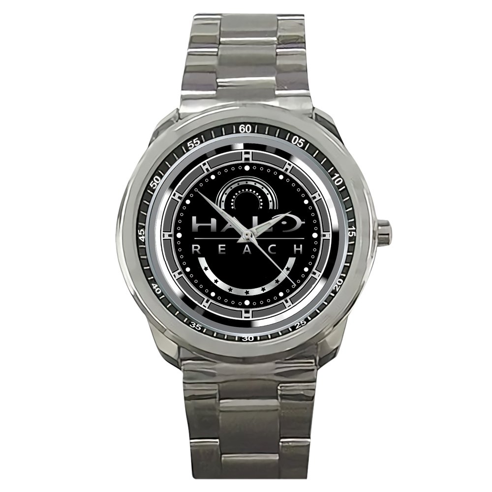 New Halo Reach Logo Custom Stainless Steel Wrist Watch