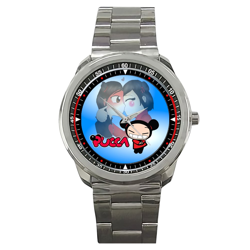 New Pucca Pucca Dance Party Custom Stainless Steel Wrist Watch