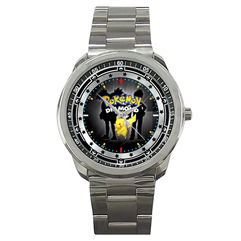 New Silhouette Pokemon Custom Stainless Steel Wrist Watch