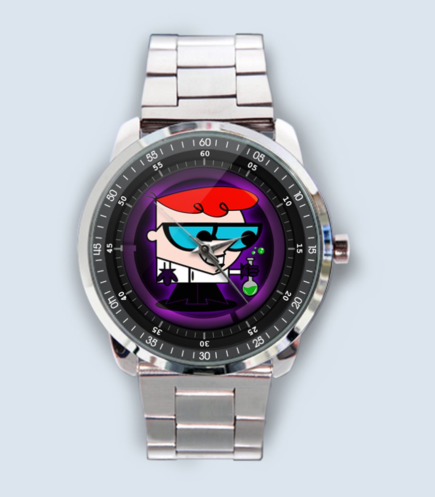 New Dexters Laboratory Dexter Genius Stainless Steel Wrist Watch