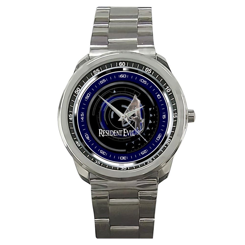New Resident Evil 4 Logo Stainless Steel Wrist Watch