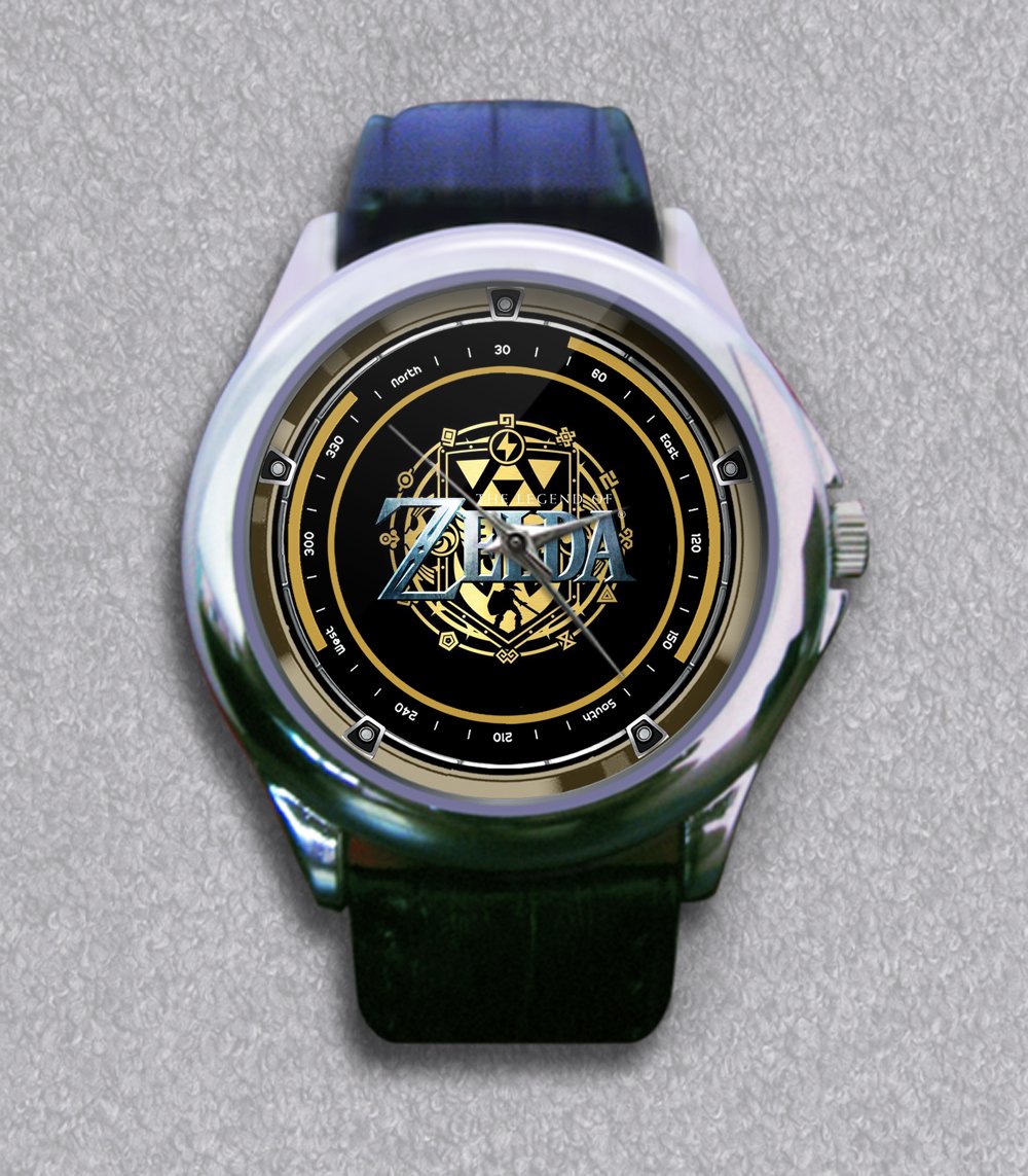 New Dark Legend of Zelda Symbol Leather Wrist Watch