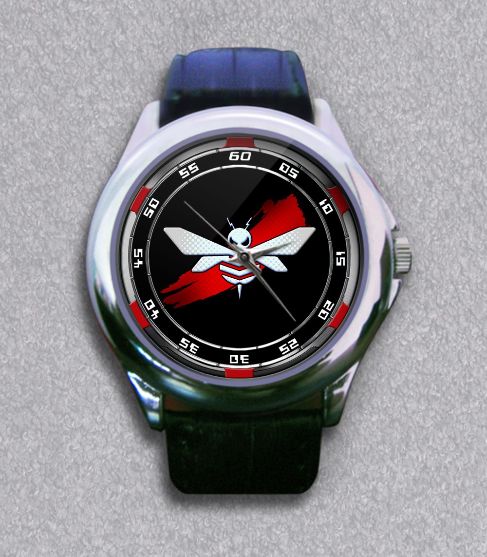 New Transformers The Bumblebee Movie Logo Revealed Leather Wrist Watch