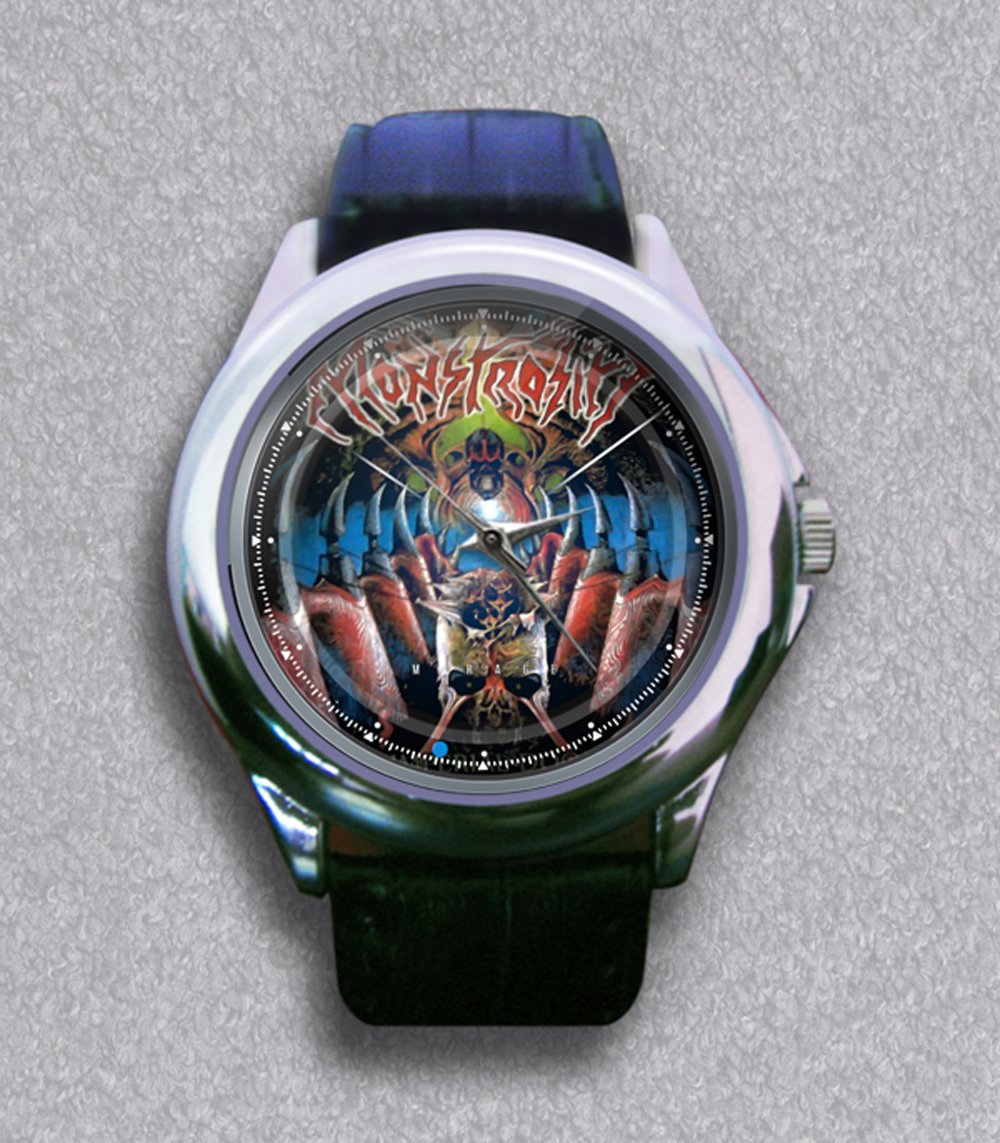 New Monstrosity Imperial Doom Leather Wrist Watch