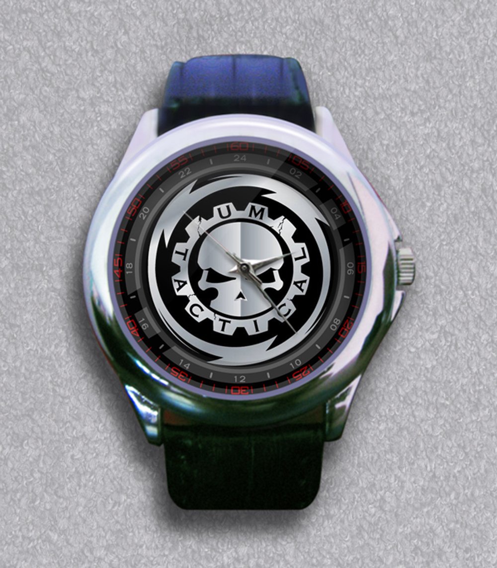 New UM Tactical Logo Leather Wrist Watch