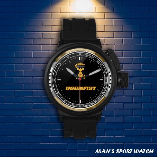 Brand New Overwatch Doomfist Game Logo Custom Man's Sport Watch by ...