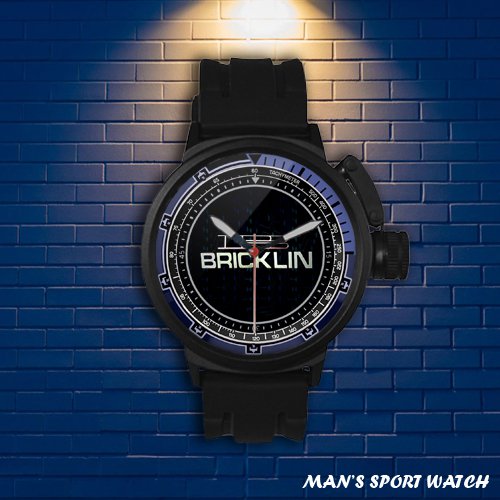 Brand New 1975 BRICKLIN SV1 SAFETY VEHICLES Custom Man's Sport Watch by ...