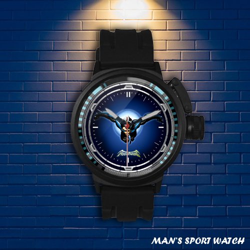 Brand New Nightwing Comic Custom Man's Sport Watch by Awalwatchshop