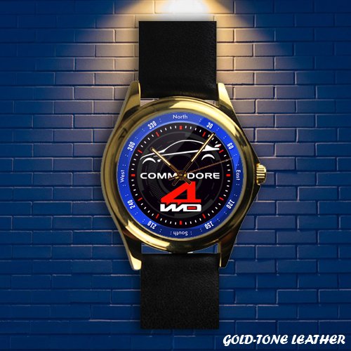 Brand New Holden Commodore Logo Custom Gold-tone Leather Watch by ...