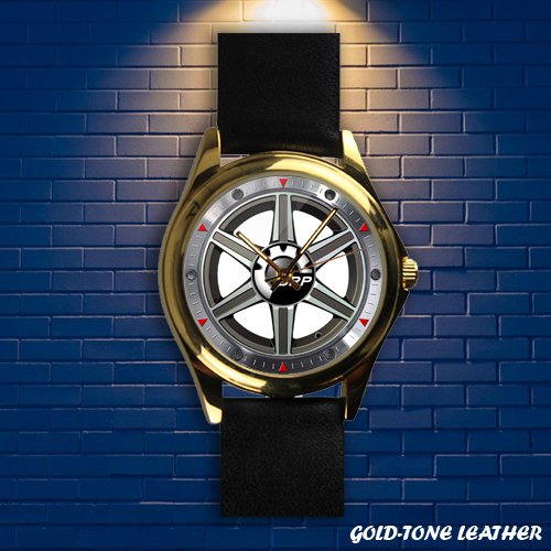 Brand New Rim Brp Can Am Spyder Custom Gold-tone Leather Watch by ...