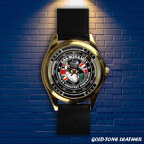 Brand New BSA M20&M21 World's Greatst Sidevalves Custom Gold-tone ...