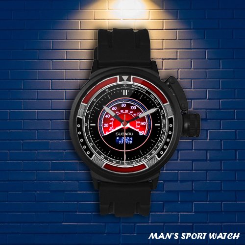Brand New Subaru Speedometer Racing Custom Man's Sport Watch by ...