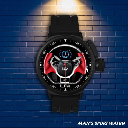 Brand New Lexus-LFA Cluster Steering Custom Man's Sport Watch by ...