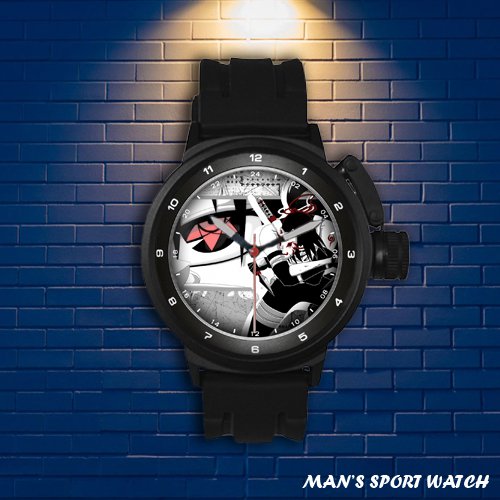 Brand New Itachi Anbu Akatsuki Naruto Custom Man's Sport Watch by ...