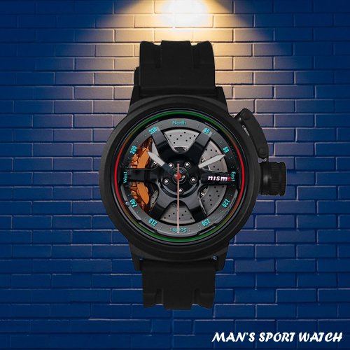 Brand New Nissan Nismo GT R R35 Super Car Custom Man's Sport Watch by ...