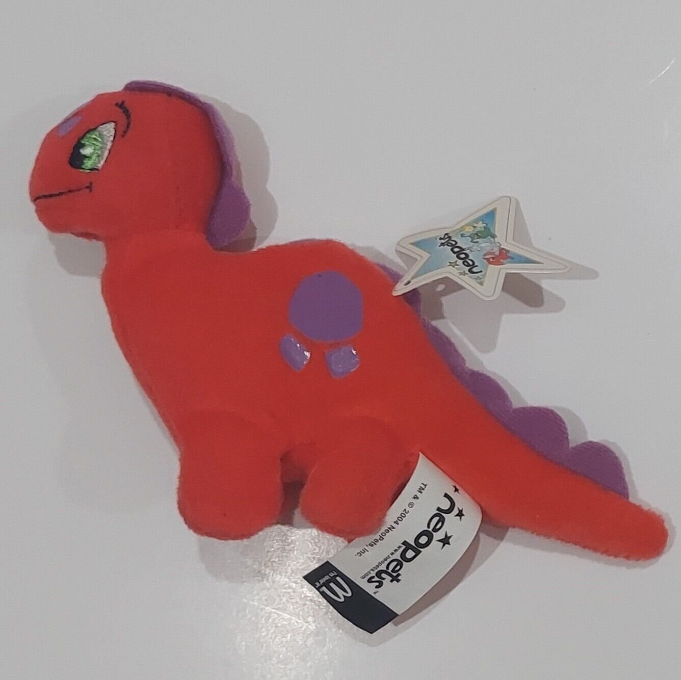 Neopets McDonald’s Happy Meal Red Chomby Mini Plushie 2004