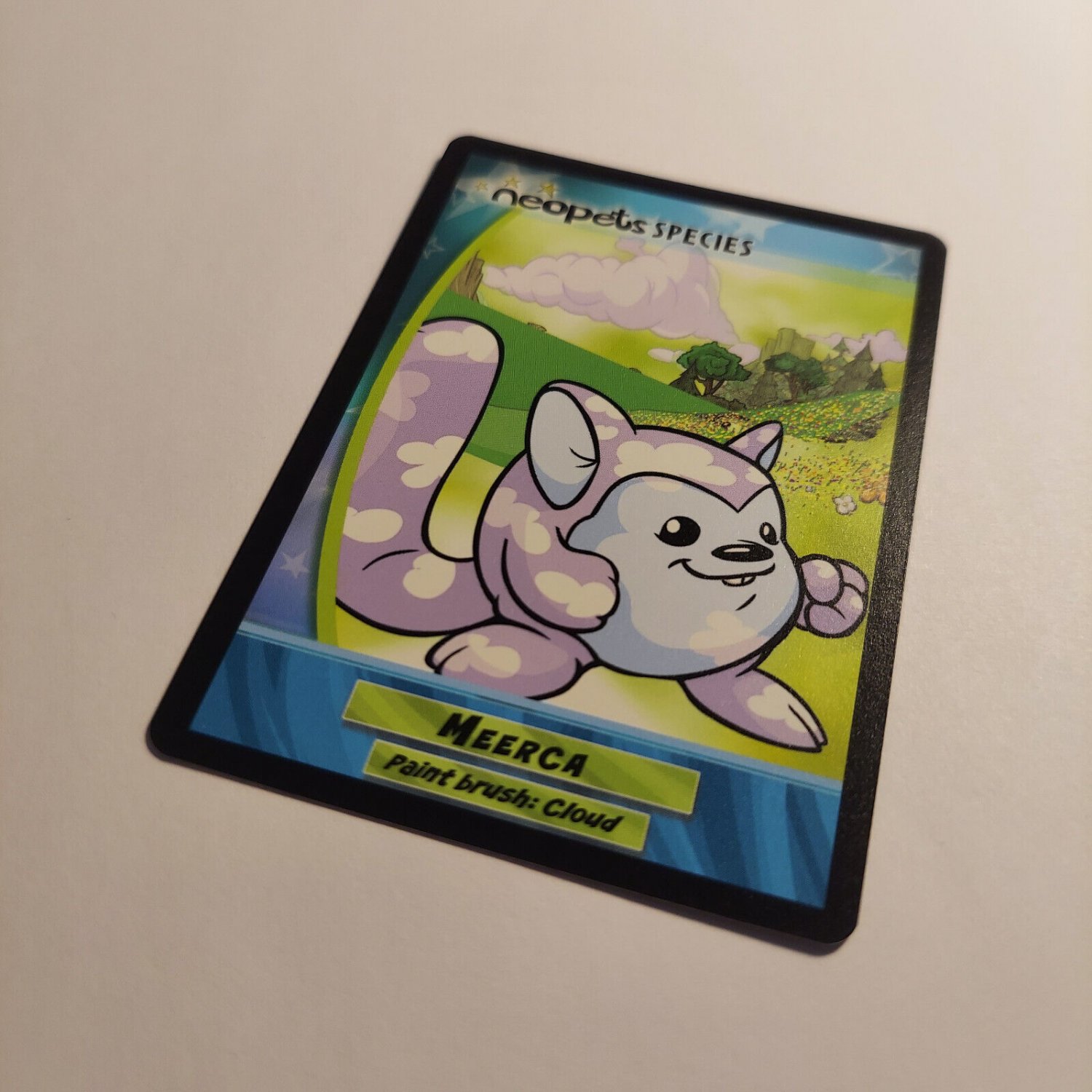 Neopets Enterplay Trading Card Fun Pak Single Cloud Meerca #26 Species ...