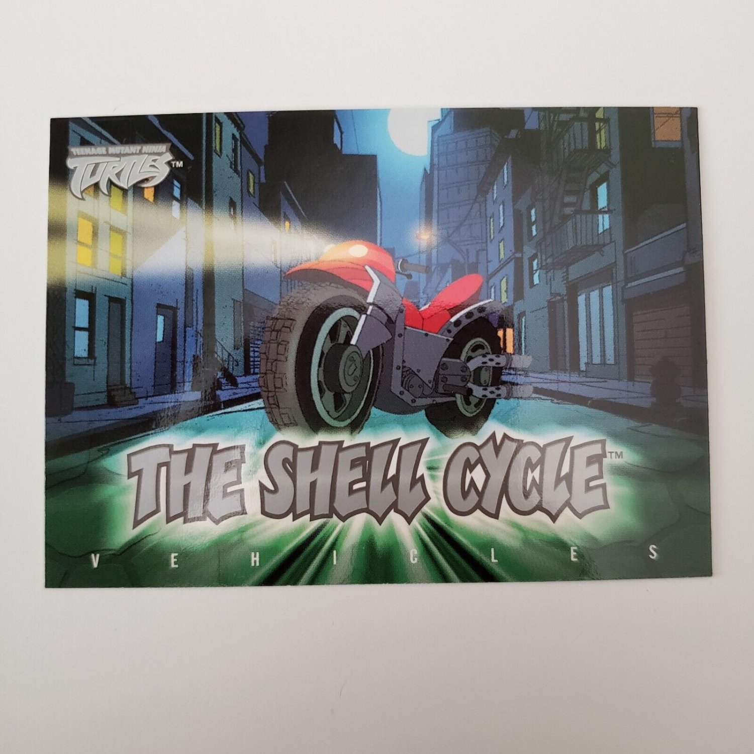 2003 Fleer Teenage Mutant Ninja Turtles Card #84 The Shell Cycle