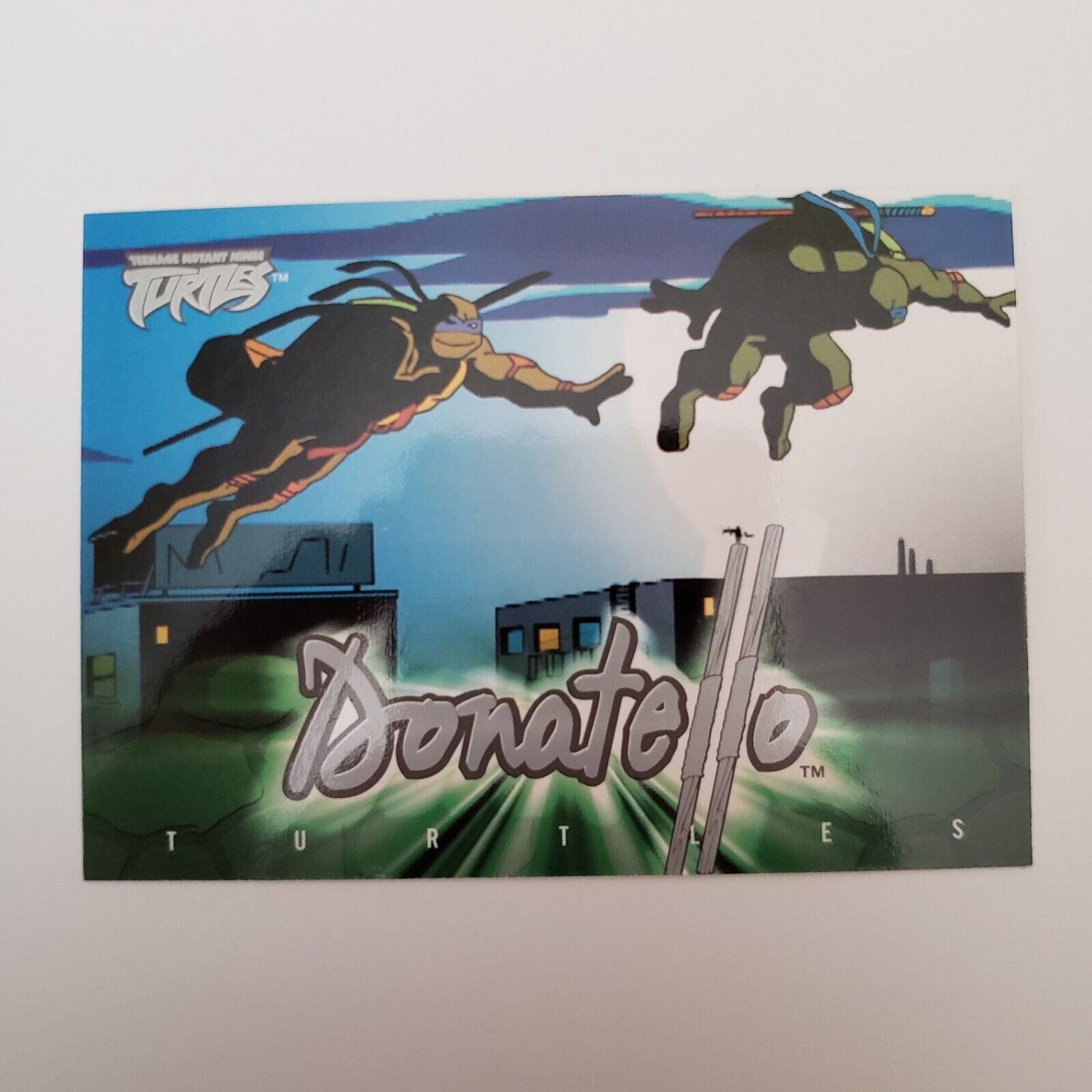 2003 Fleer Teenage Mutant Ninja Turtles Card #15 Donatello Character ...