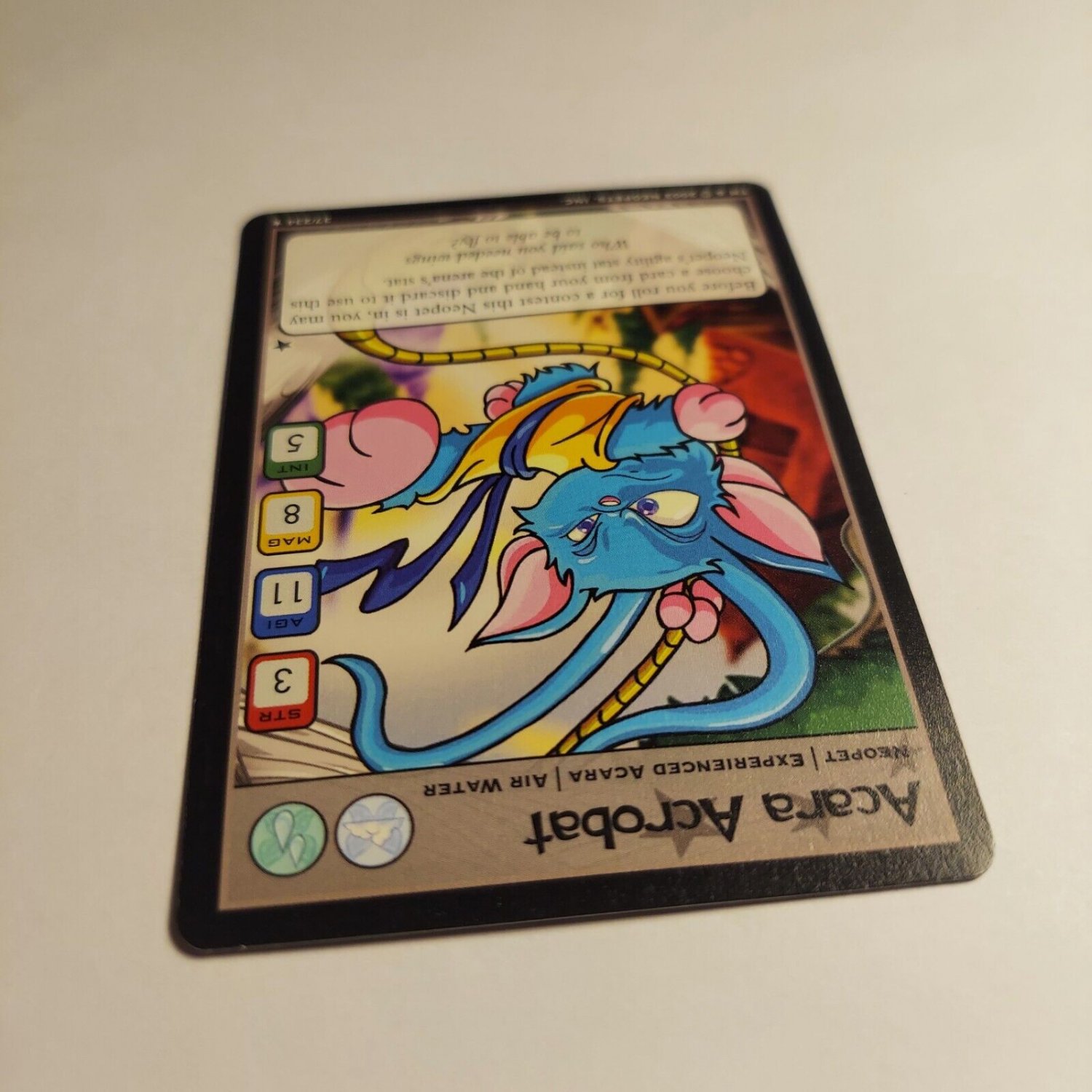 Neopets TCG # 37/234 Acara Acrobat Unplayed Base Set Single Trading Card WOTC