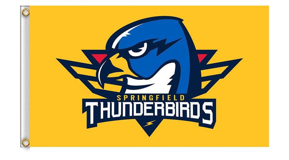 AHL Springfield Thunderbirds Flag 3*5ft (90cm*150cm) Polyester flag Banner