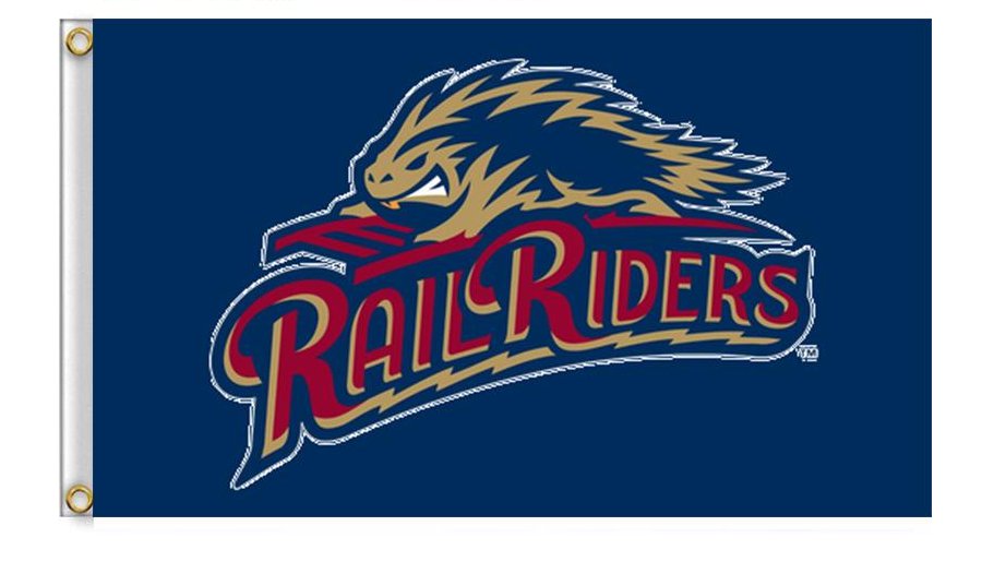 MiLB Scranton/Wilkes-Barre RailRiders Flag 3*5ft (90cm*150cm) Polyester ...