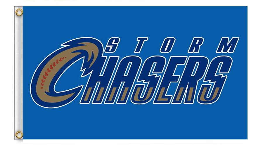 MiLB Omaha Storm Chasers Flag 3*5ft (90cm*150cm) Polyester flag Banner