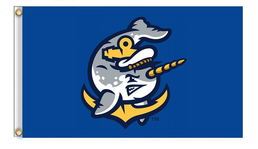 Milb Norwich Sea Unicorns Flag 3 5ft 90cm 150cm Polyester Flag Banner