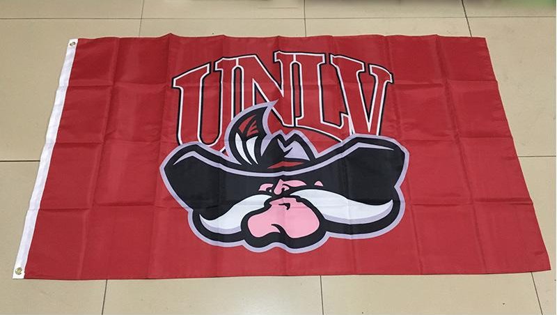 NCAA UNLV Runnin' Rebels polyester Flag banner 3ft*5ft