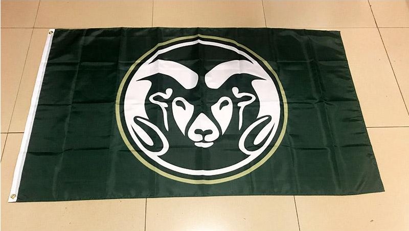 Flag of NCAA Colorado State Rams Newly polyester Flag banner 3ft*5ft