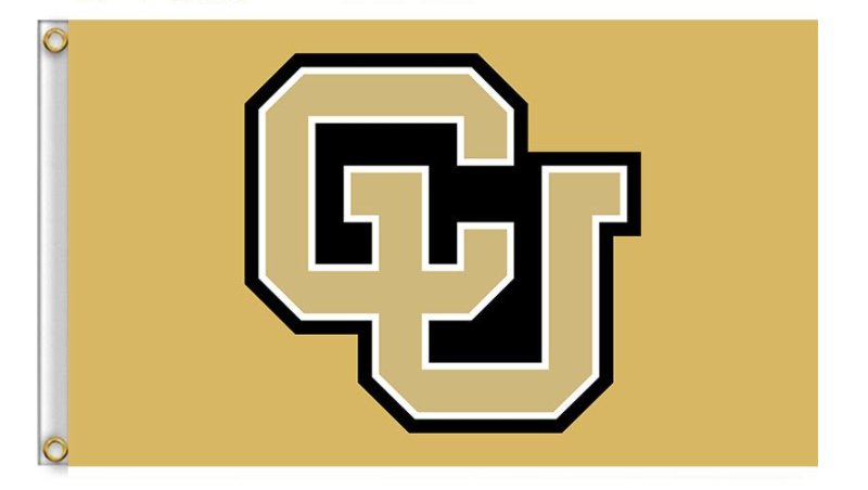 Flag of NCAA Colorado Buffaloes Newly polyester Flag banner 3ft*5ft