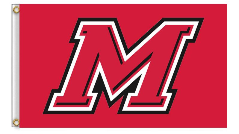 Flag of NCAA Marist Red Foxes Newly polyester Flag banner 3ft*5ft