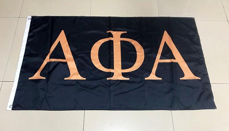 Flag of Alpha Phi Alpha Flag banner 3ft*5ft