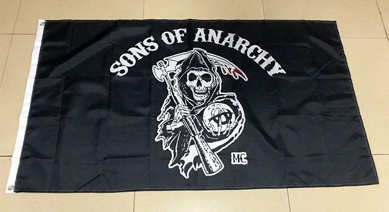 Flag of Sons of Anarchy Flag banner 3ft*5ft