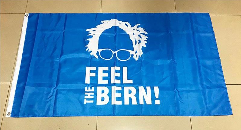 Feel The Bern Flag banner 3ft*5ft