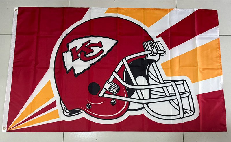 Kansas City Chiefs NFL Flag 3*5ft Polyester flag Banner decoration KC19