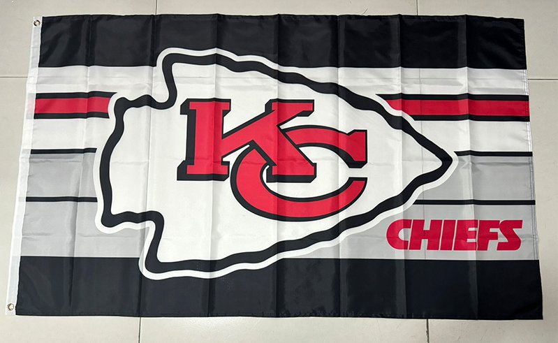 Kansas City Chiefs NFL Flag 3*5ft Polyester flag Banner decoration KC17