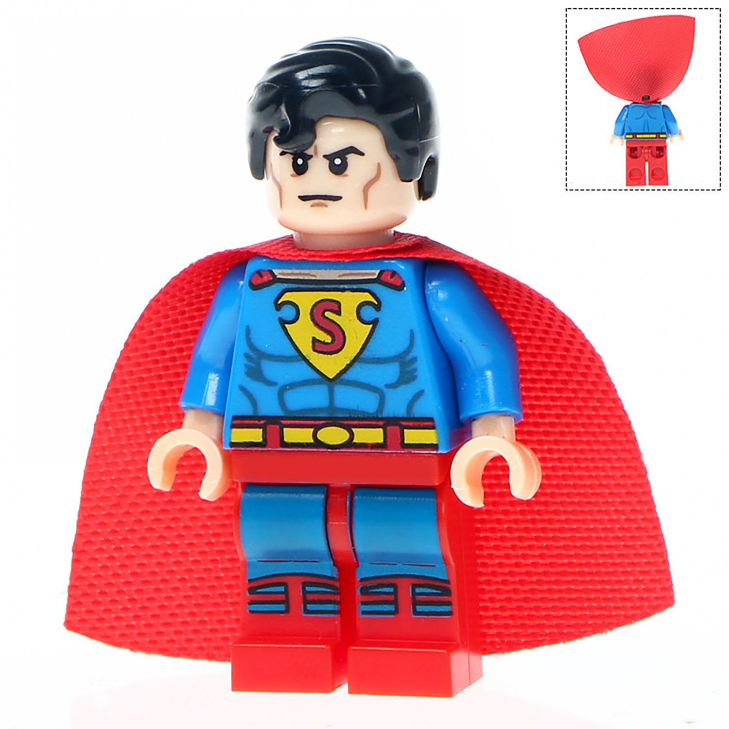 Minifigure Superman DC Comics Super Heroes Compatible Lego Building ...