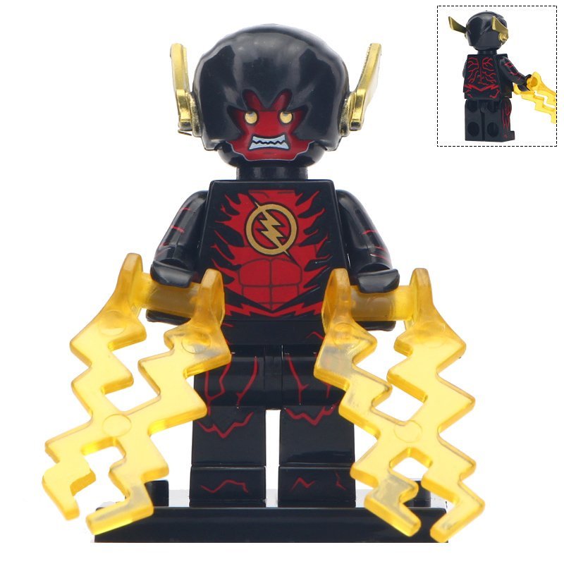 Minifigure Black Flash DC Comics Super Heroes Compatible Lego Building ...