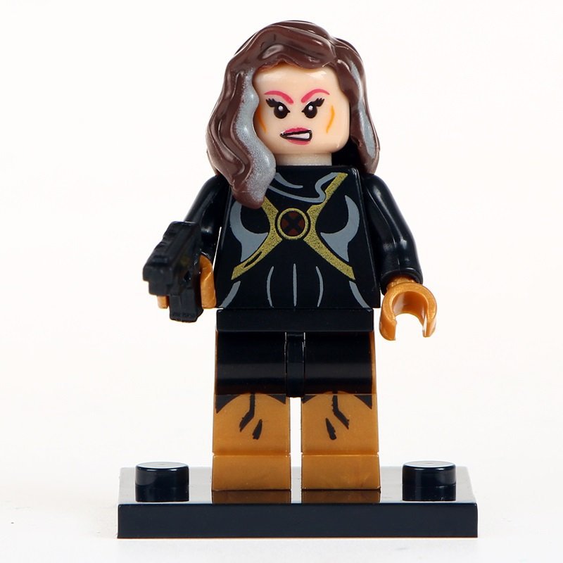 Minifigure Rogue X-Men Marvel Super Heroes Compatible Lego Building ...