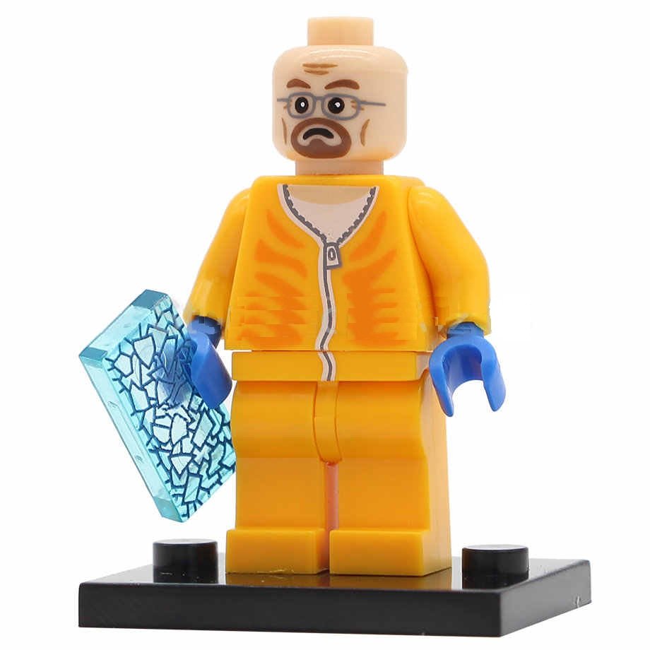 Minifigure Walter White Breaking Bad Compatible Lego Building Blocks Toys