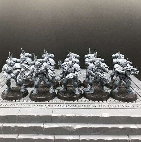 10pcs Vanguard Infiltrator Primaris Space Marines Warhammer Resin ...