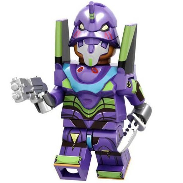 Minifigure Evangelion Unit-01 NGE EVA Mecha Anime Manga Movie