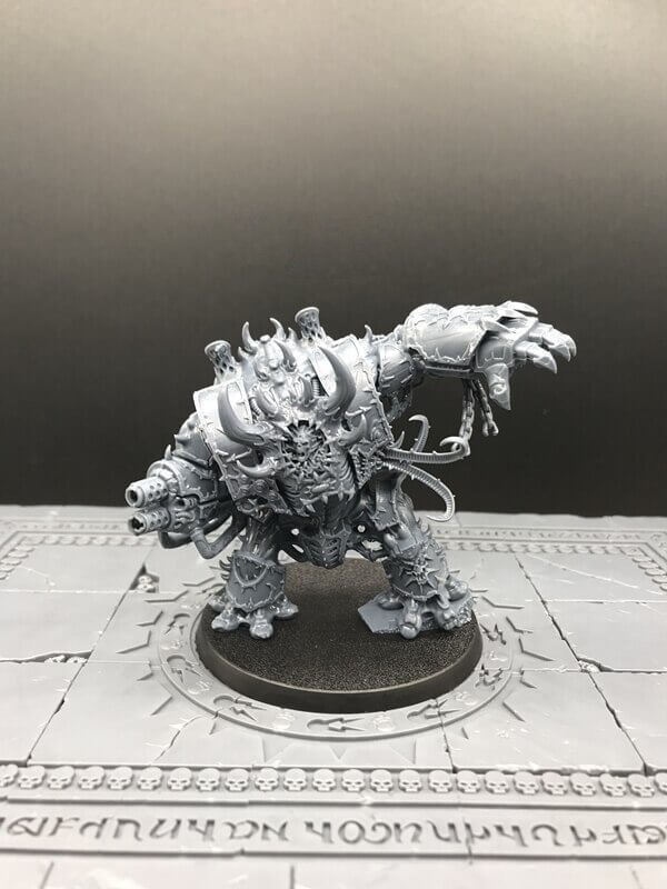 1pcs Helbrute Chaos Dreadnought Chaos Space Marines Warhammer Resin ...