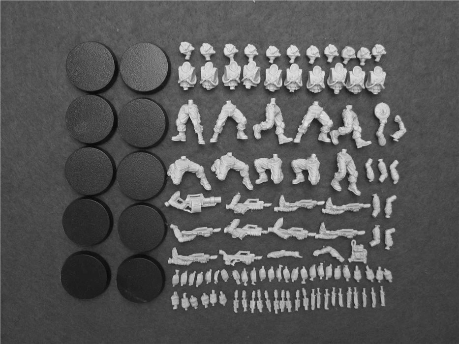 10pcs Elysian Drop Troops Squad Astra Militarum Imperial Guard Army ...