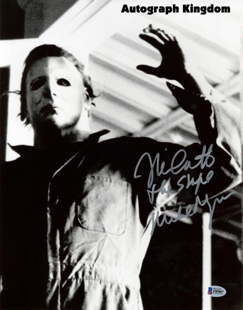 Nick Castle Michael Myers Signed & Mounted 8 x 10" Autographed Photo ...