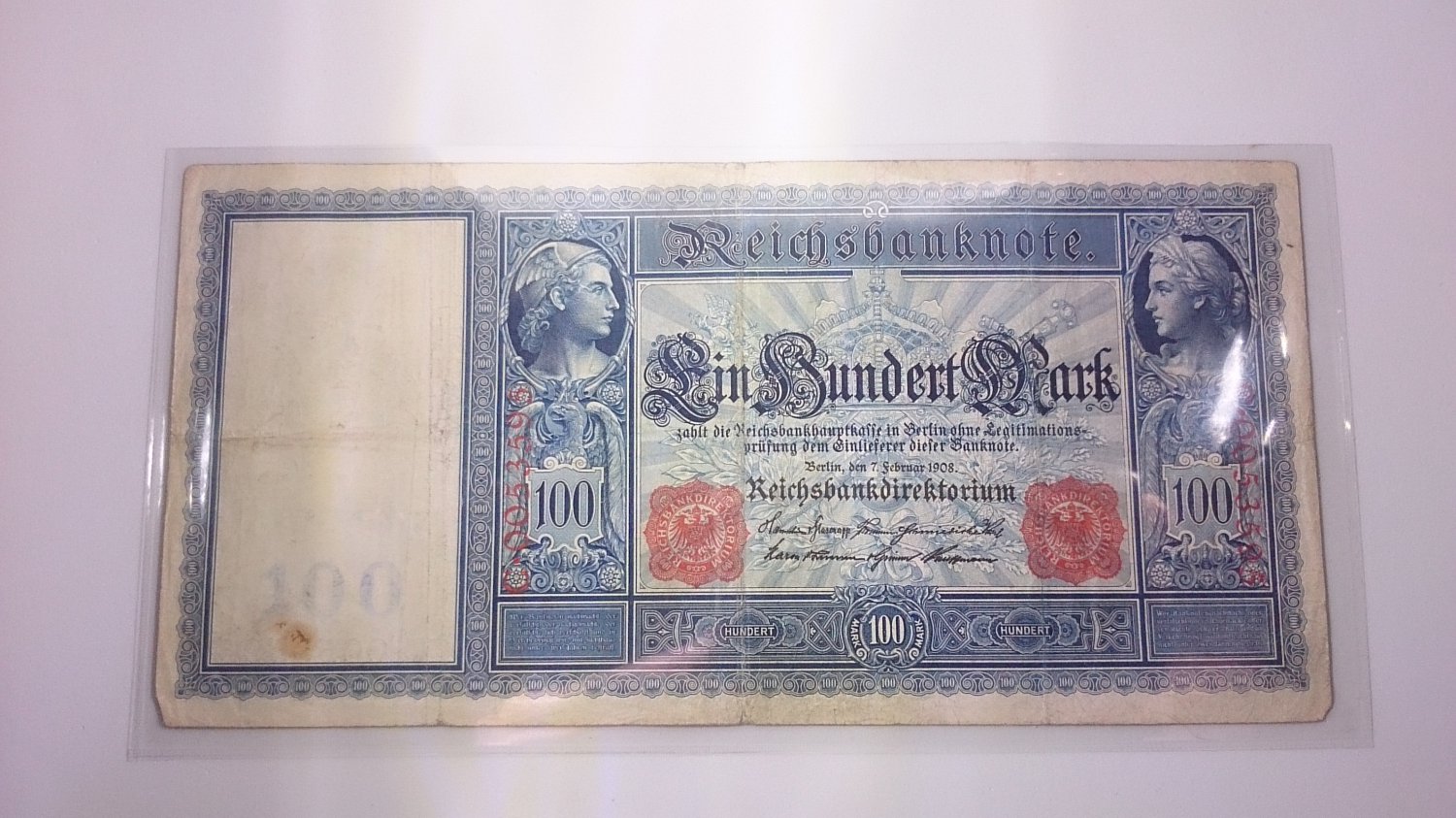 Germany 100 marks 1908