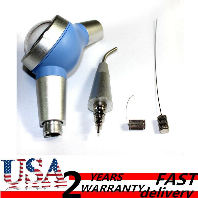 Dental Air Polisher Teeth Polisher Handpiece Hygiene Prophy Jet 2-Hole USA