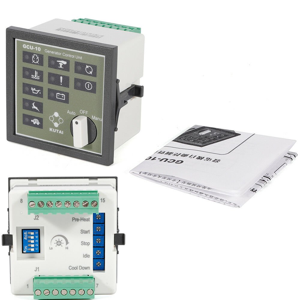 Genset Controller Modular Design Quick Installation Voltage 5-300Vac 9. ...