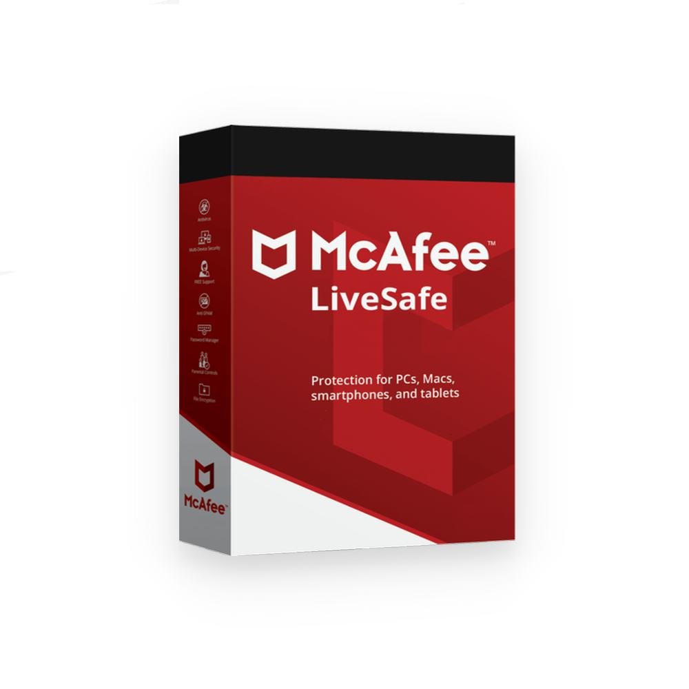 McAfee LIVESAFE [LIFETIME, 3 Device]: Anti-Virus & Internet Security ...